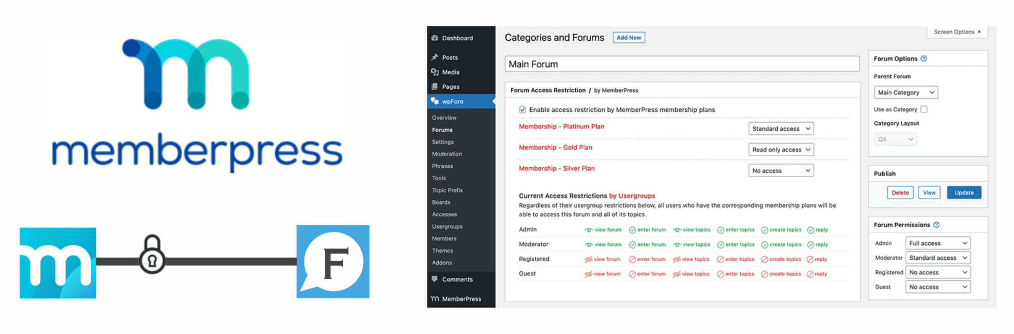 Download WpForo MemberPress Integration - UloveWP
